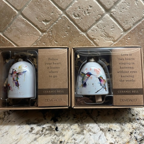 Demdaco | Accents | Demdaco Dean Crouser Mini Stoneware Bells W ...